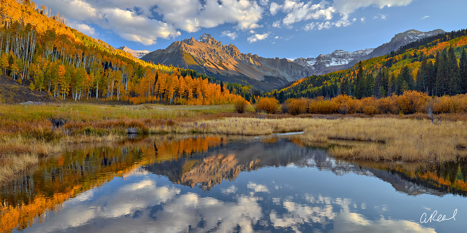The Beavs Panoramic | Ridgway, Colorado | Fine Art Prints By Aaron Reed