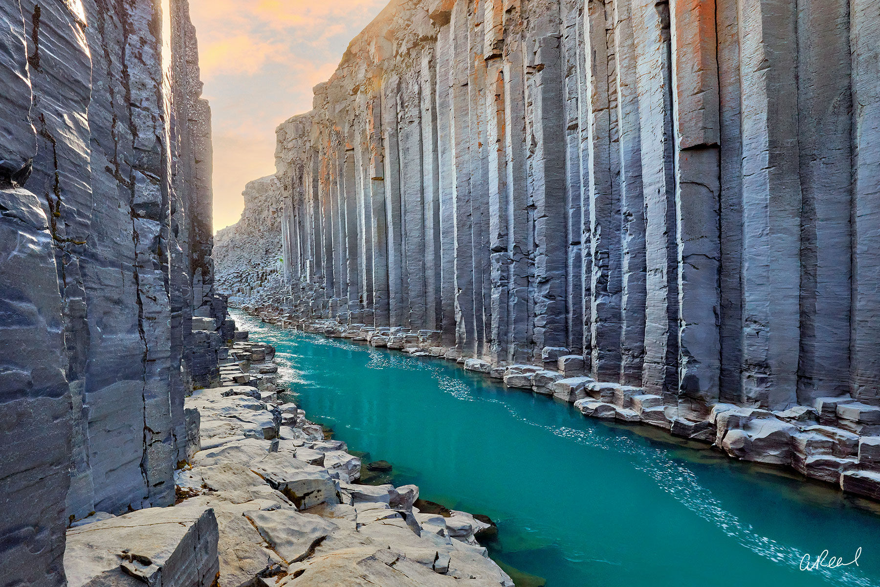 The Walls Stu lagil Canyon Iceland Aaron Reed Photography